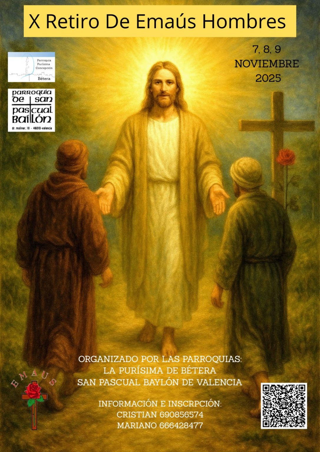 RETIROS DE EMAÚS - San Pascual Baylón